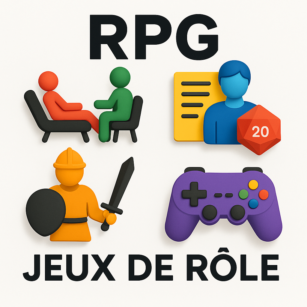 Les jeux de rôles ou RPG - Role-Playing Game - Guilde des ...